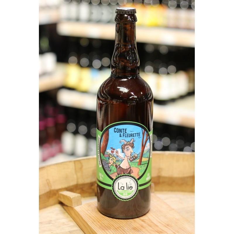 BIERE BIO ROUSSE C.FLEURETTE 75cL LA LIE