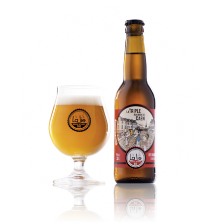 BIERE BIO TRIPLE MODE CAEN 33cL LA LIE