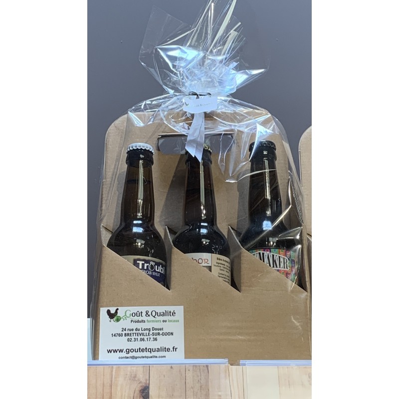 COFFRET CARTON POUR 6 BOUTEILLES 33cl